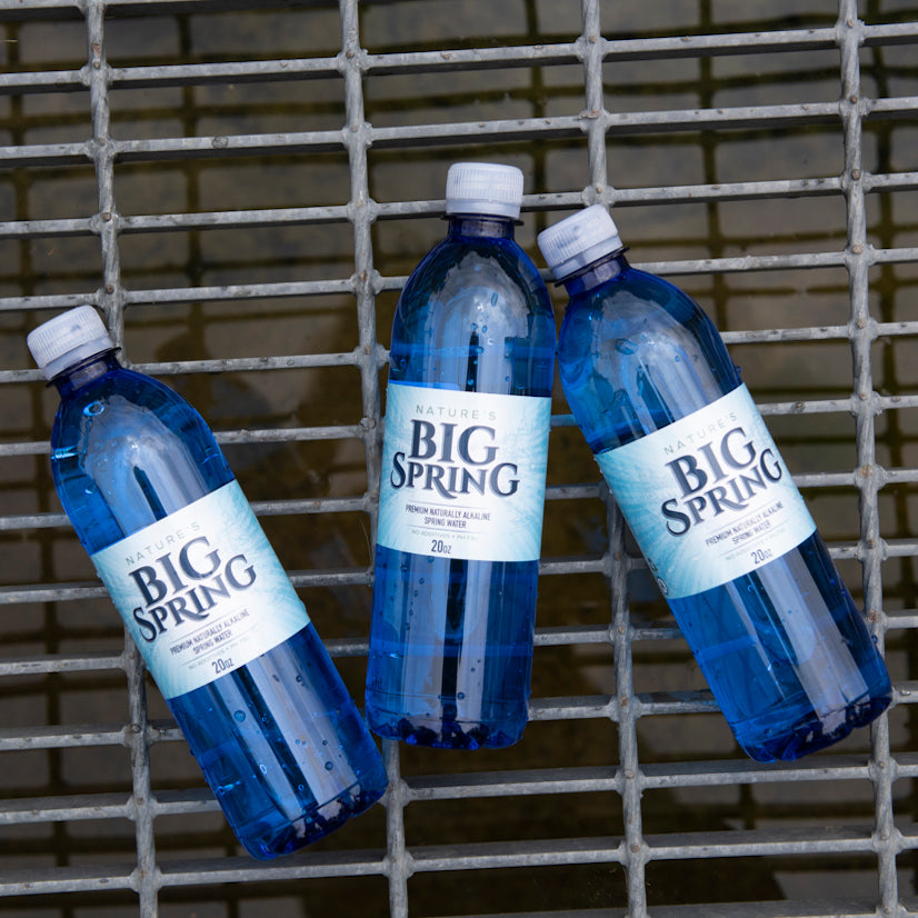 Premium Naturally Akaline Spring Water - Nature's Big Spring Water